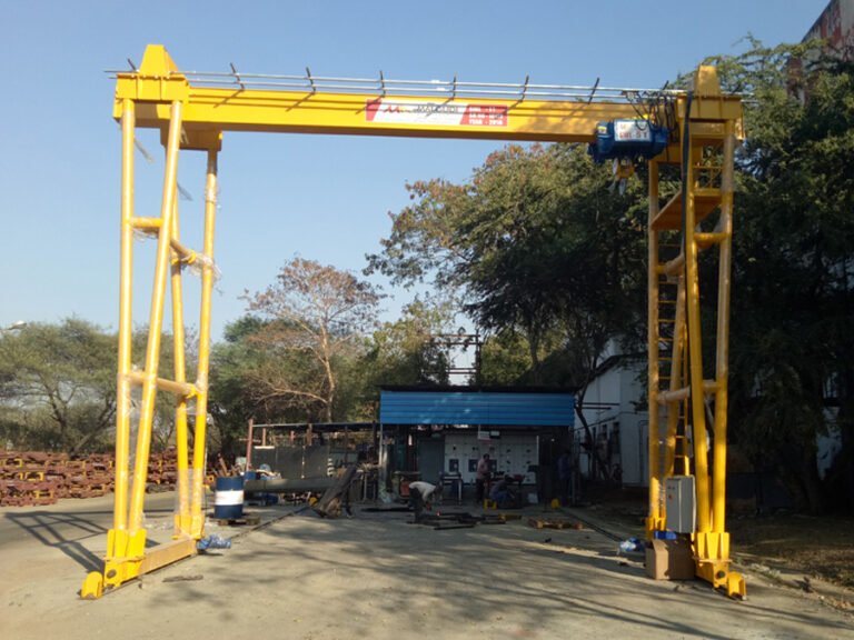 Single Girder Goliath Cranes - Malgudi Cranes and Components